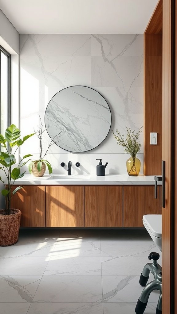 24 Marble Countertop Ideas For A Timeless Luxury Bathroom - Home Decor ...