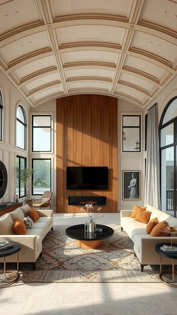 24 False Ceiling Designs To Elevate Your Living Room - Home Decor ...